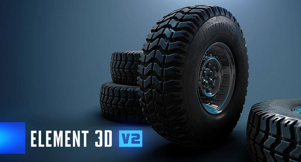 پلاگین افترافکت سه بعدی المنت تریدی Element.3D.v2.2.2 | گرافیستار